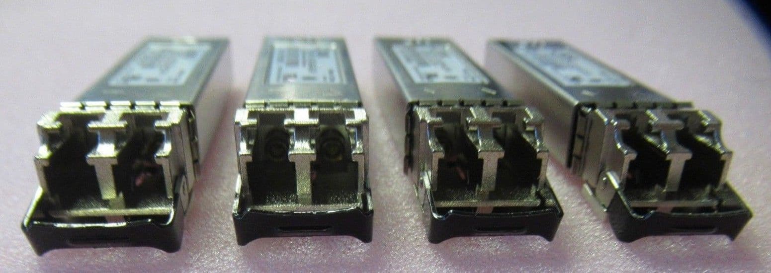 4 x JDSU 4GB Multi-Rate FC 850nm SFP Transceiver Module PLRXPL-VE-SG4-62-N