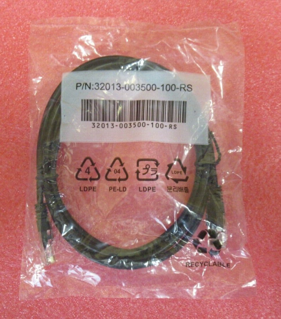 4 x New 1 8m RJ45 CAT5e Ethernet Network LAN Cable Black P/N 32013 ...