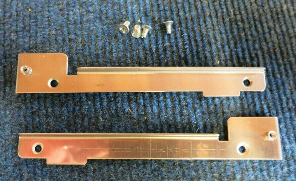 4 x Nexsan Hard Drive Metal Mounting Rails With Screws