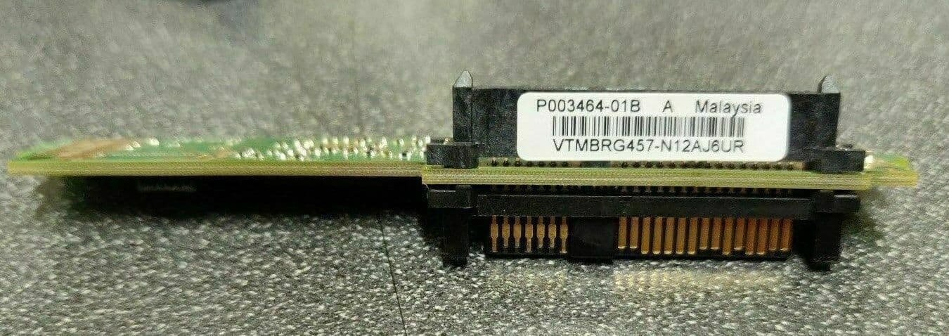 4x Emulex P003464-01B Interposer Board 3 5" SATA to SAS Hard Disk Drive ...