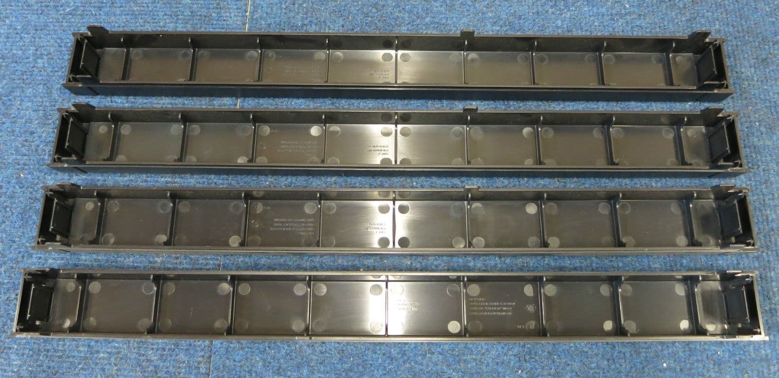 4x HP - Universal Rack Server Cabinet Black Blank Slot Filler Panel ...