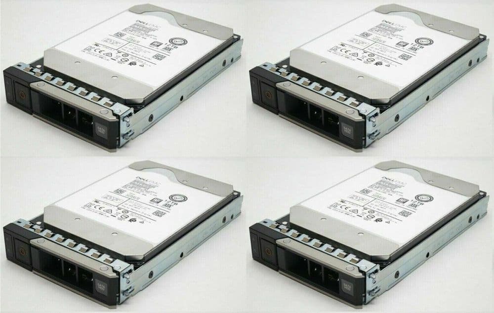 4x New Dell 12TB 3 5" SATA 6G 7 2K Hard Drive HDD MG07ACA12TEY 753F0 ...
