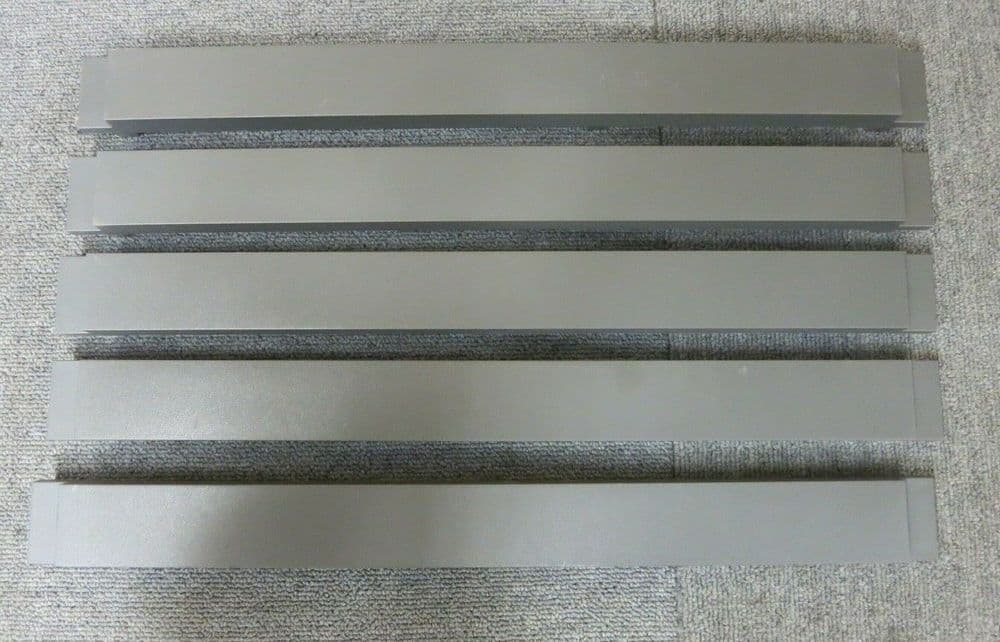 5 x HP 383348-001 19" 1u Grey Plastic Rack Server Cabinet Blanking ...