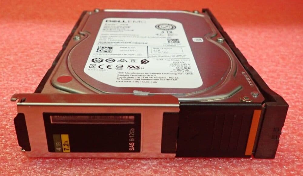 5 x New Dell EMC Data Domain DS60 4TB 7 2K SAS 6/12G 3 5" JVYTJ ...