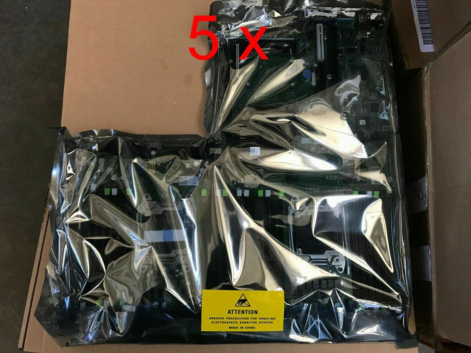 5 x NEW Dell PowerEdge R730 R730xd Server System Motherboard Mobo 4N3DF