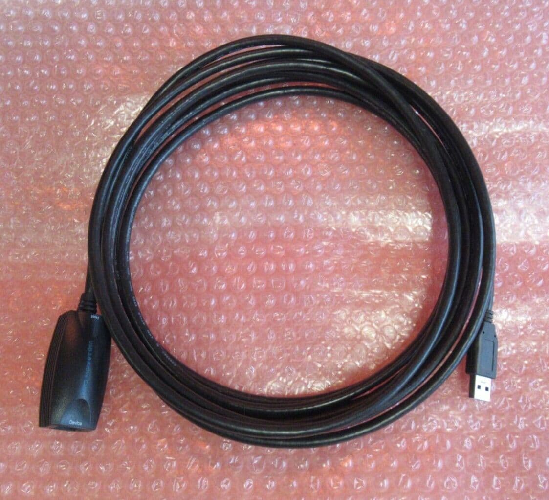 5M USB 3 0 Active Repeater Extension Cable Black
