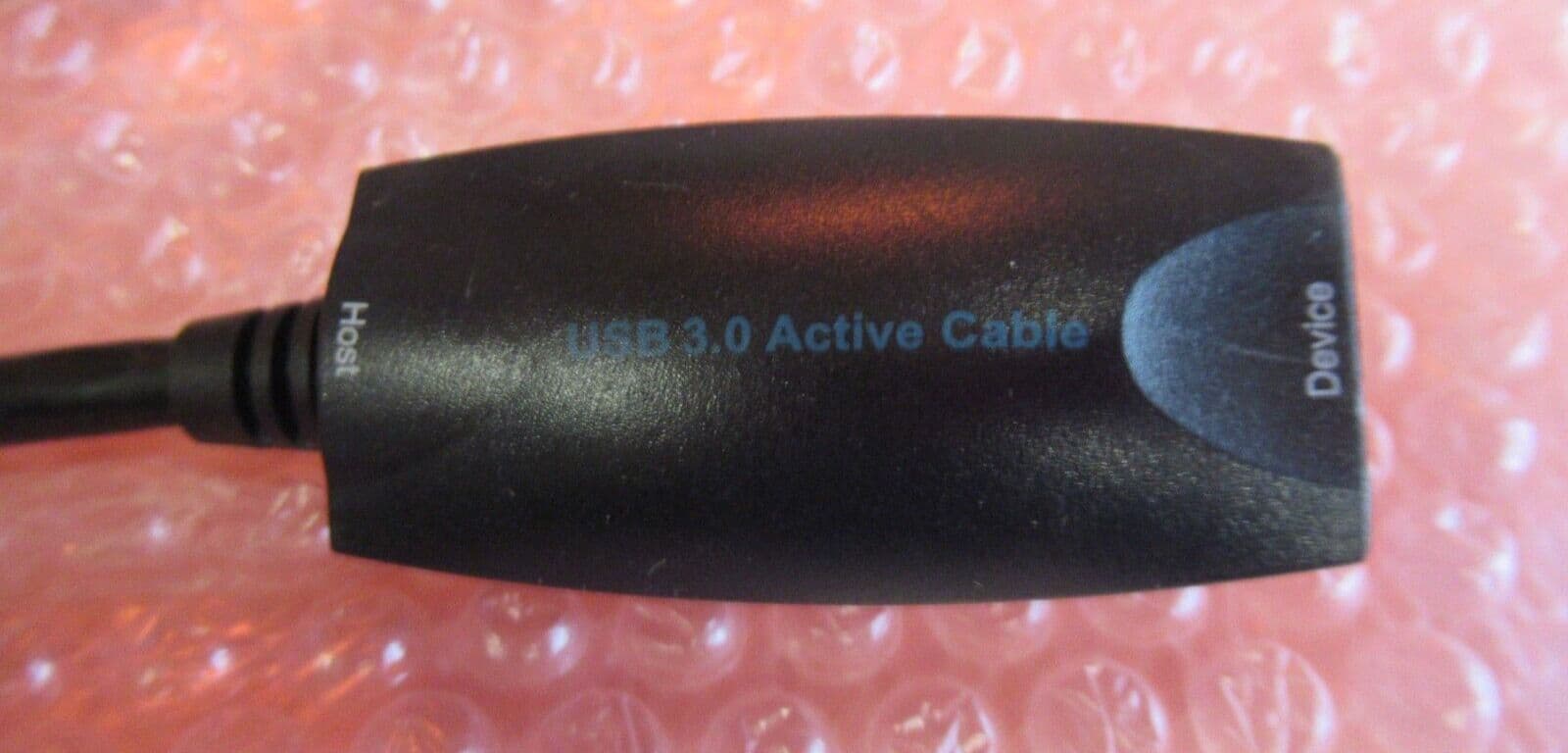 5M USB 3 0 Active Repeater Extension Cable Black