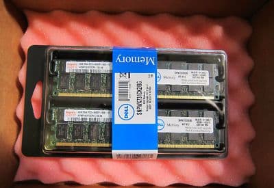 8GB Dell Poweredge SC1435 PC2-6400P RAM SNPWX731CK2 2x4