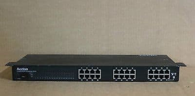 Accton Cheetah Workgroup 3024C Rack-Mount Ethernet network Switch