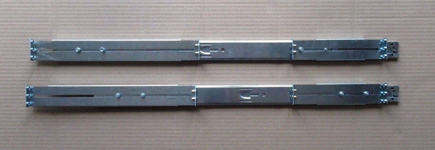 Accuride 01092 Sliding Rack Mount Server Rails Left & Right 1U