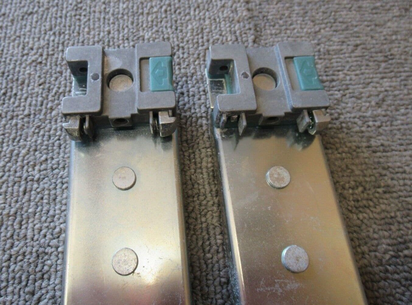 Accuride 01142 Sliding Rack Mount Server Rails Left & Right 1U 585mm To ...