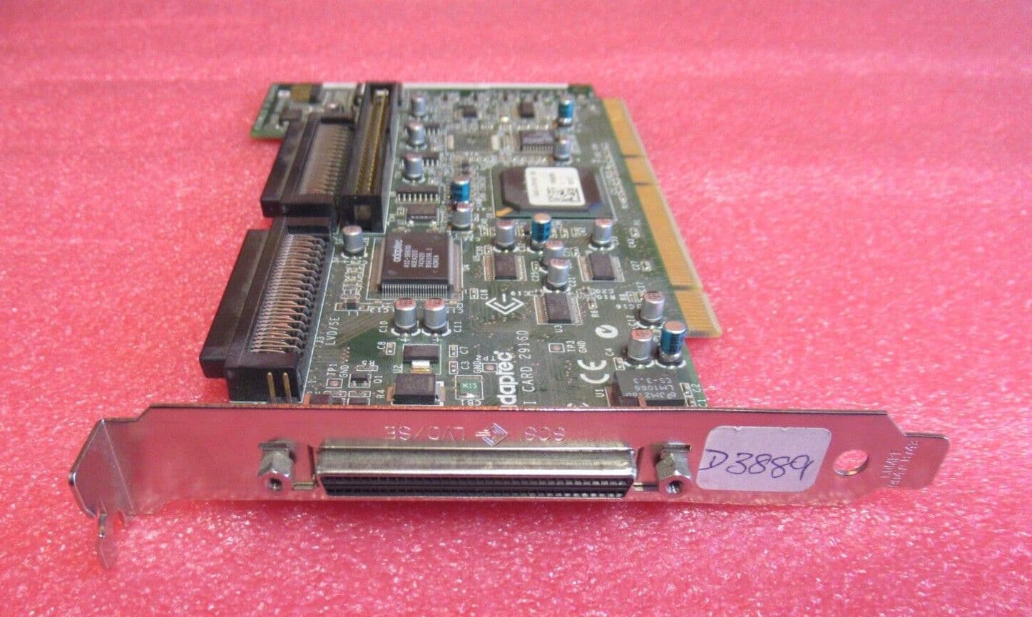 Adaptec ASC-29160 1809606-04 3892B368 64 Bit Ultra 3 PCI-X SCSI ...