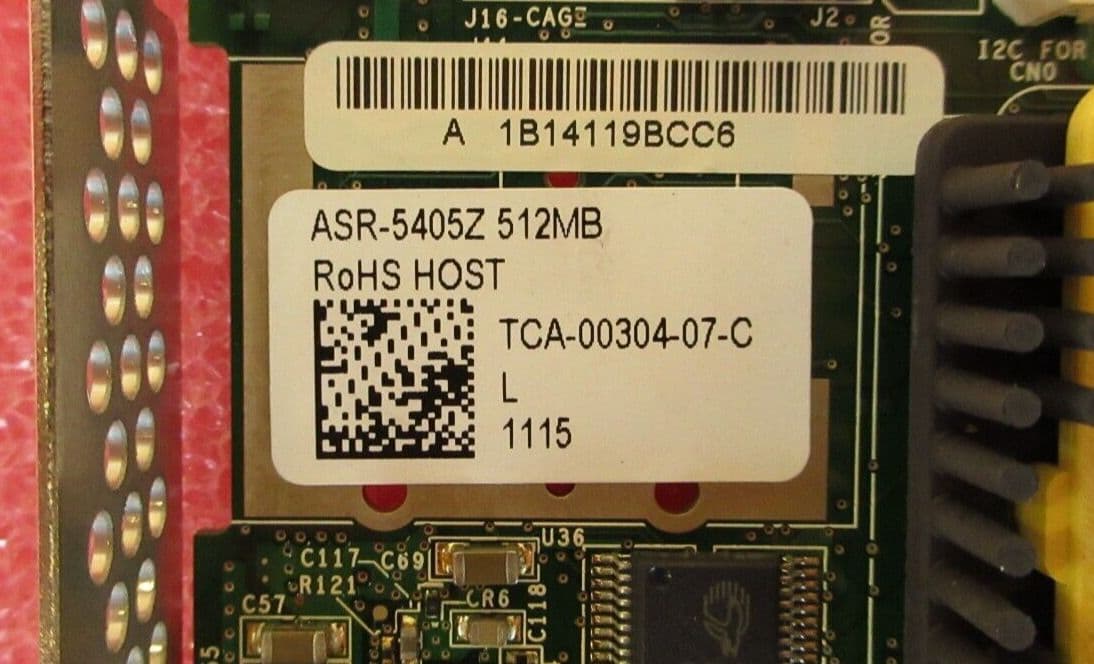 Adaptec ASR-5405Z 4-Port SAS/SATA 512mb FH RAID Controller Card PCA ...