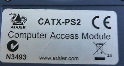 Adder CAT X PS2 Computer Access Module CAM CIM Standard - CATX-PS2