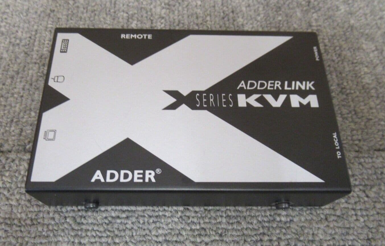 Adder X-series X-KVM/P PC KVM Cat 5 & 6 Extender Video Remote Unit AC ...