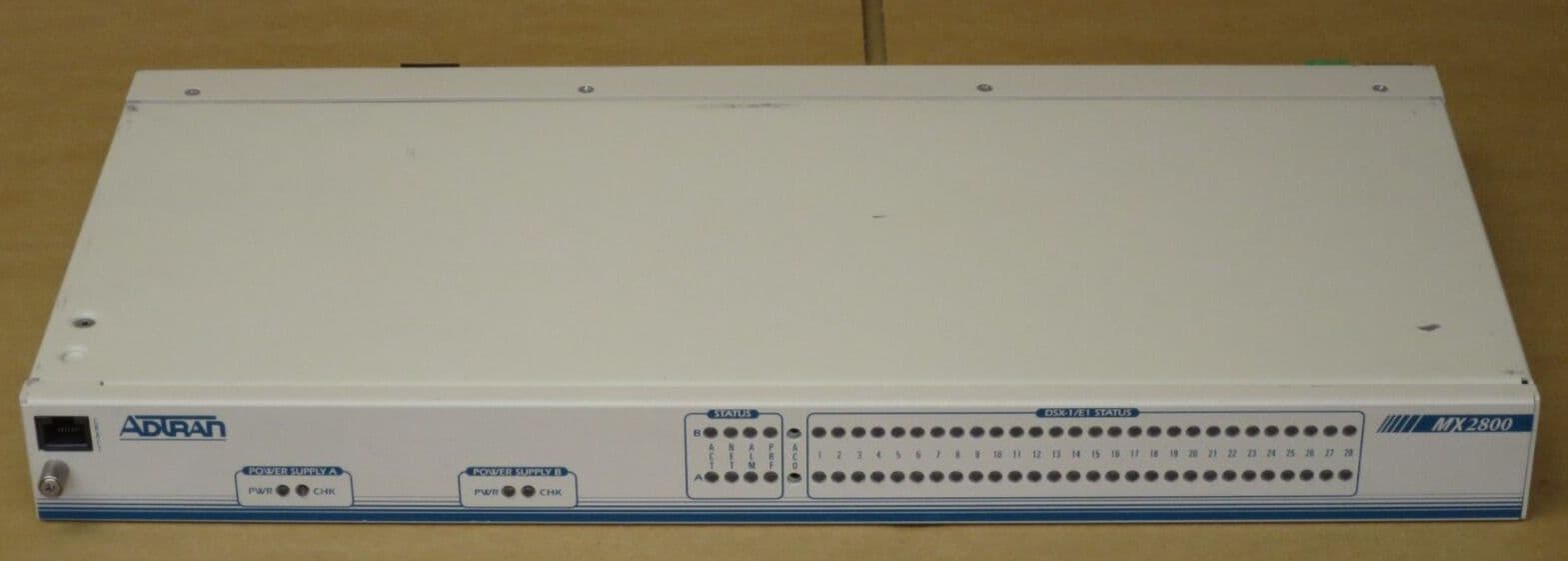 Adtran MX2800 Series DS3 Redundant Multiplexer 28x T1 or21x E1 to T3 ...