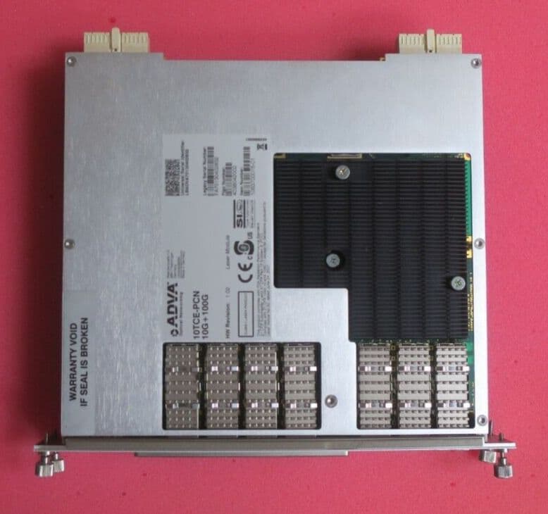 ADVA 10TCE-PCN-10G 100G 100G TDM Card 10x 10G SFP 1063700076-01 For FSP ...