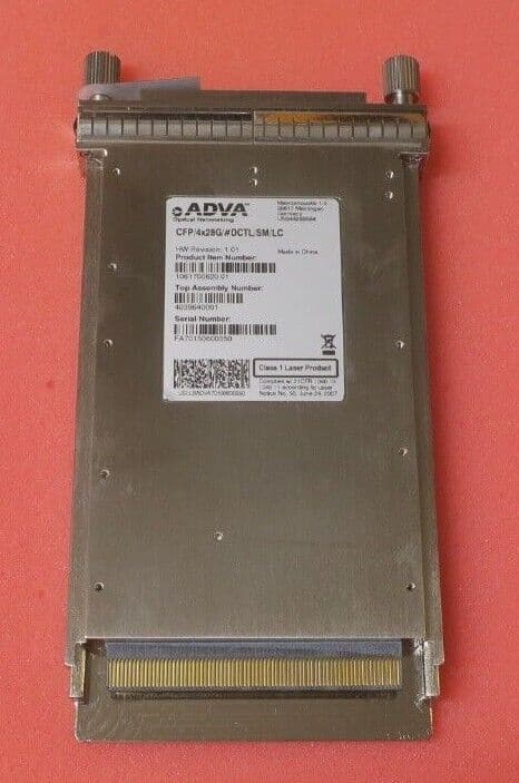 ADVA CFP/4x28G/ DCTL/SM/LC 4x 28G Pluggable Long Reach Optic CFP ...