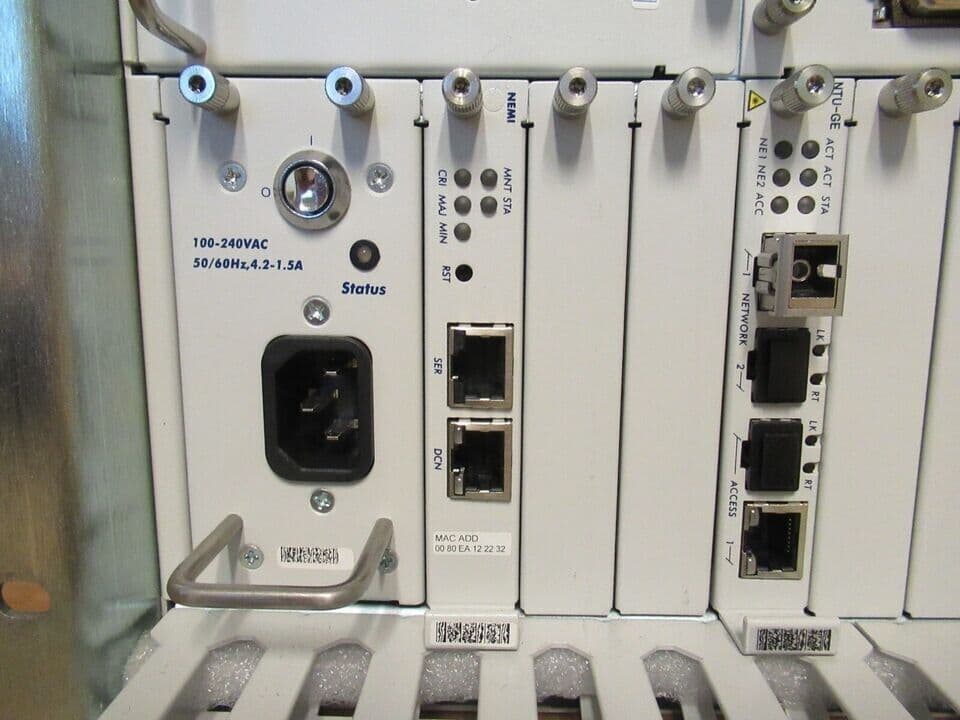 ADVA FSP 150CM 4U 16-Slot Chassis - F150/CM/CH-4U/ETSI 2x PSU