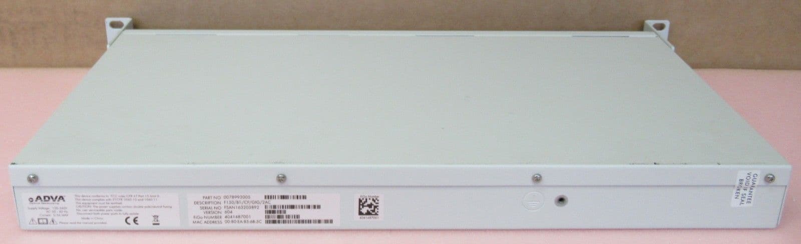 ADVA FSP150CP Optical Fibre Access Switch F150/BT-/CP/GIG/2AC ...