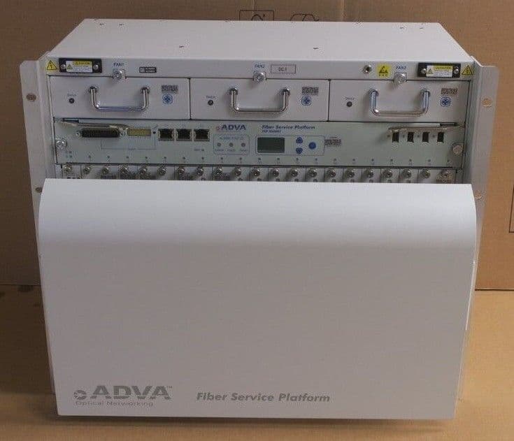ADVA Optical Networking FSP Fiber Service Platform 3000R7 2x PSU NCU-II ...