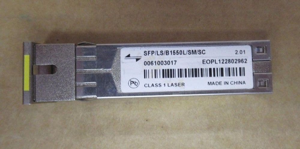 ADVA SFP/LS/B1550L/SM/SC 100 Base 1550nm 100MB/s Optic BiDi 0061003017 ...