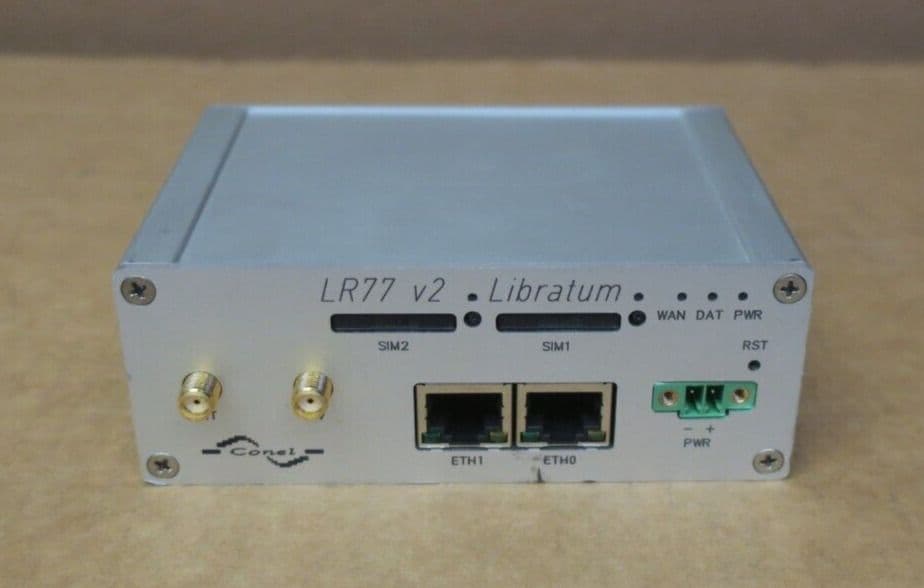 Advantech LR77 v2 Libratum SL LTE 2-Port Industrial Cellular Router LR ...