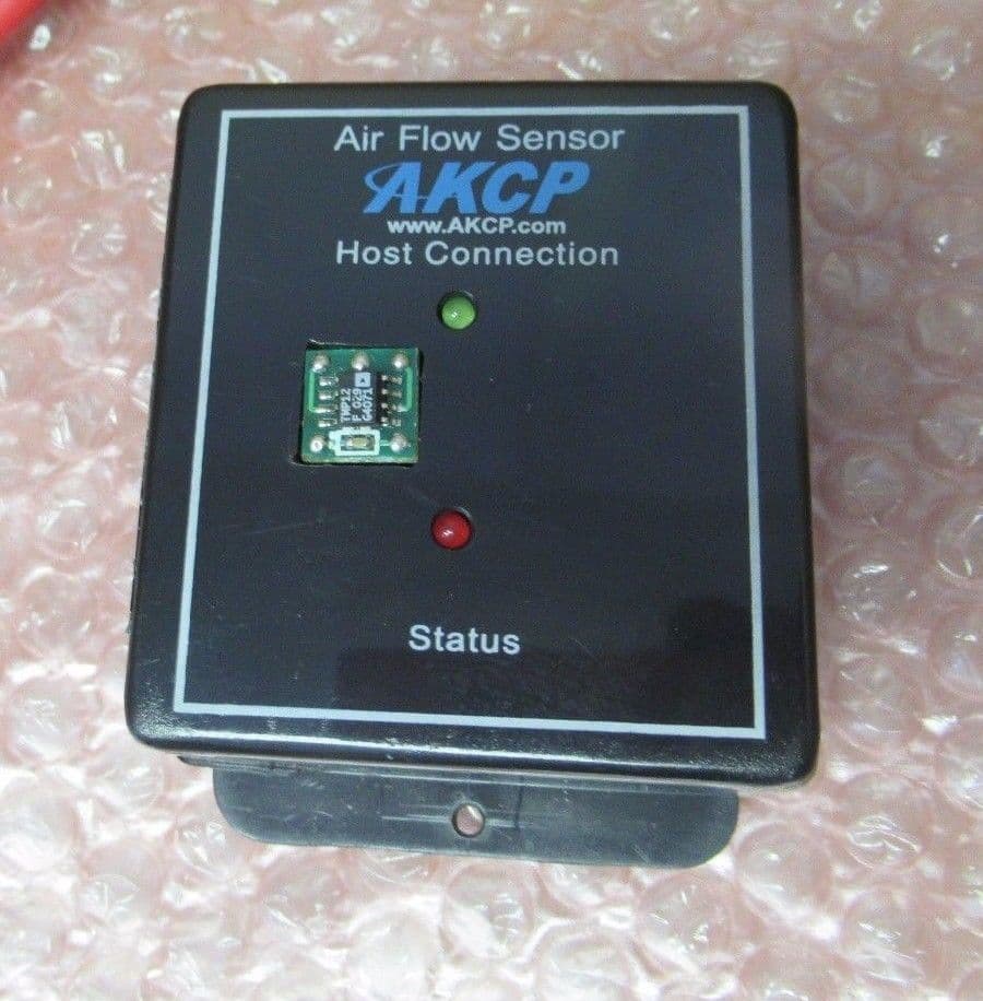 AKCP AKCess Pro Air Flow Environmental Sensor AFS00 w/ Sensor Cable Sensorprobe8