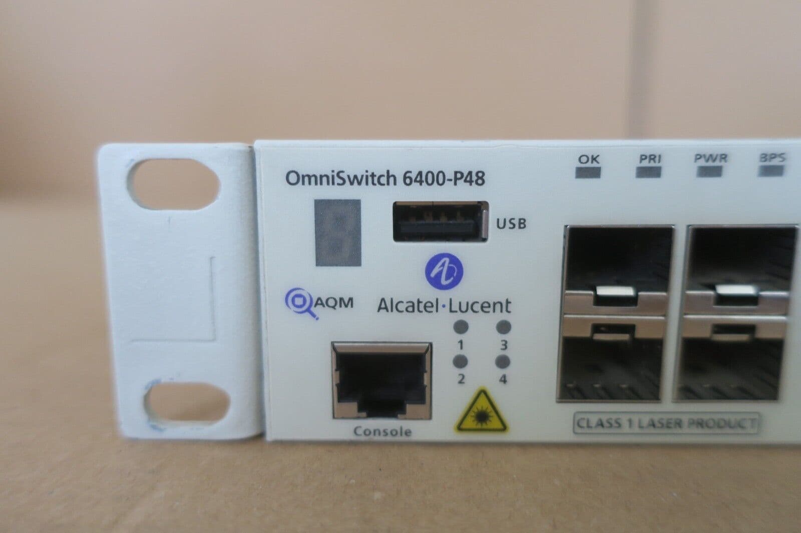 Alcatel-Lucent OmniSwitch OS6400-P48 44x 1GbE PoE 4x SFP/RJ45 1U Switch ...