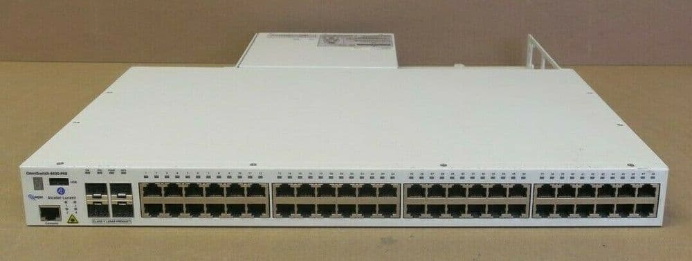 Alcatel-Lucent OmniSwitch OS6400-P48 44x 1GbE PoE 4x SFP/RJ45 1U Switch ...