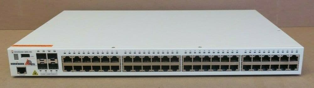 Alcatel-Lucent OmniSwitch OS6850-48L 44x 10/100Mb RJ45 4x 1Gb SFP/RJ45 ...