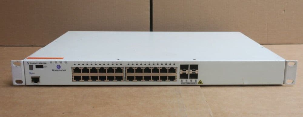 Alcatel-Lucent OmniSwitch OS6850-P24L PoE 20x 10/100Base-T 4x Combo Port Switch