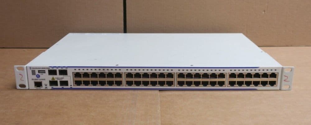 Alcatel-Lucent OmniSwitch OS6850E-P48X 46x 1GbE PoE 2x SFP/RJ45 2x SFP ...