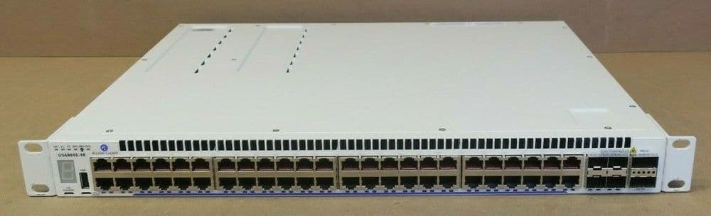 Alcatel-Lucent OmniSwitch OS6860E-48 48x 1GbE 4x 1/10G SFP 2x VFL Port ...