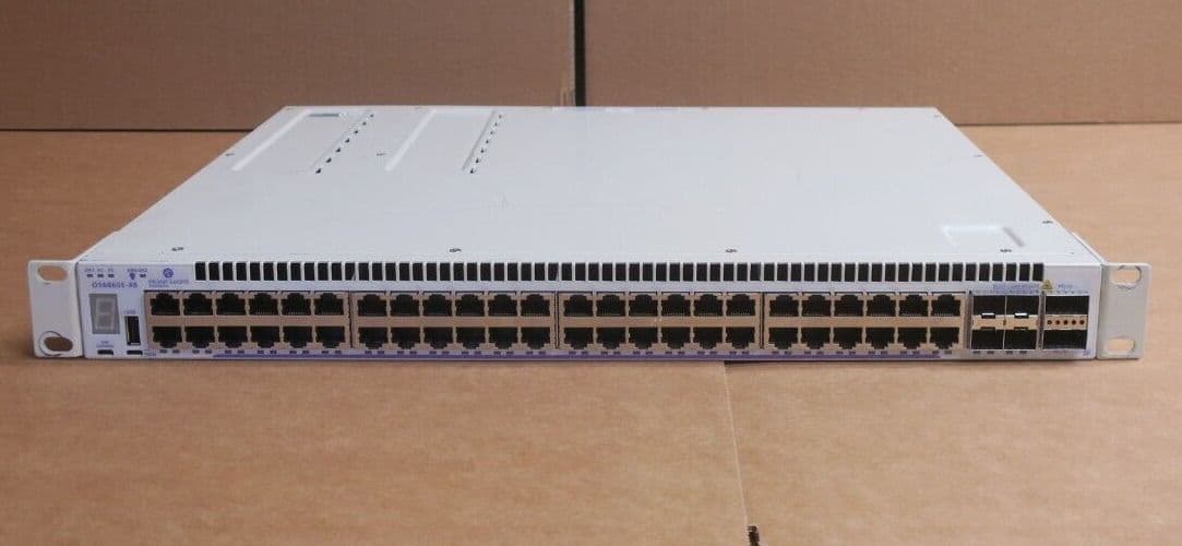 Alcatel-Lucent OmniSwitch OS6860E-48 48x 1GbE 4x 1/10G SFP 2x VFL Ports ...