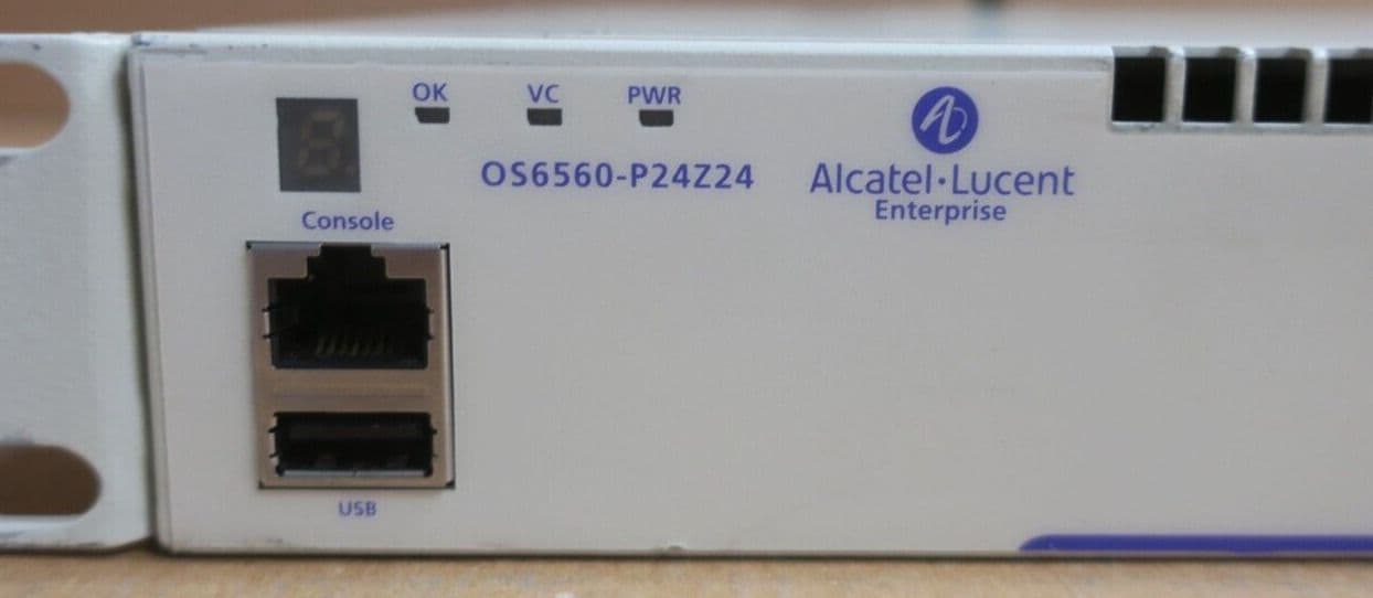 Alcatel OmniSwitch OS6560-P24Z24 24x 100/1G/2 5G BaseT HPoE 4xSFP 1G ...