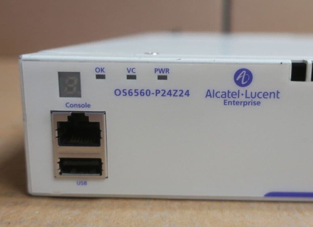 Alcatel OmniSwitch OS6560-P24Z24 24x 100/1G/2 5G RJ45 HPoE 4xSFP 1G/10G ...
