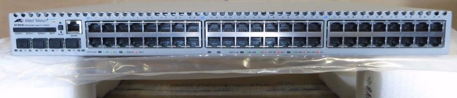Allied Telesyn AT-8948 48-Port Fast Ethernet L3 Network Switch 100-560-571