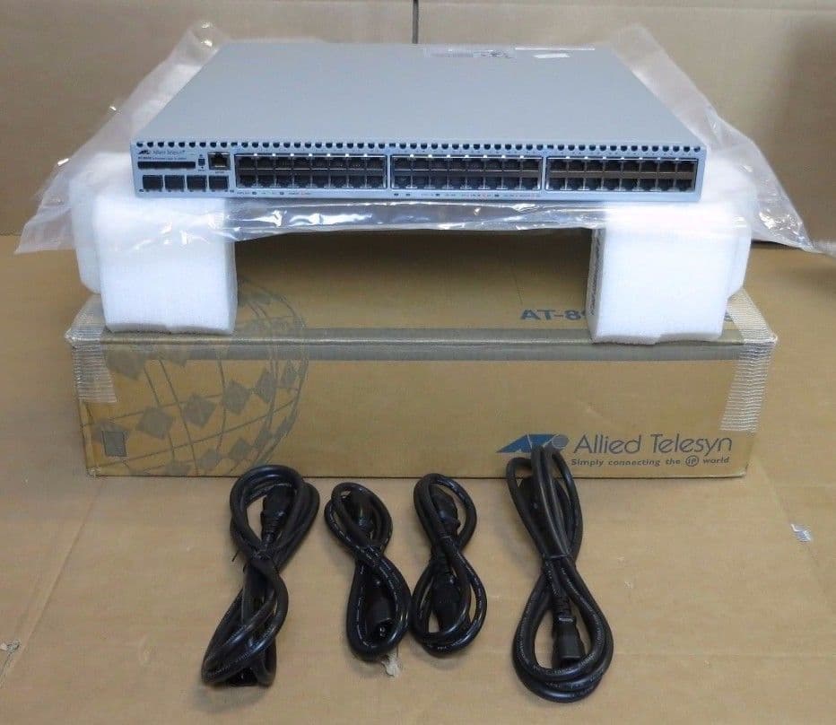 Allied Telesyn AT-8948 48-Port Fast Ethernet L3 Network Switch 100-560-571