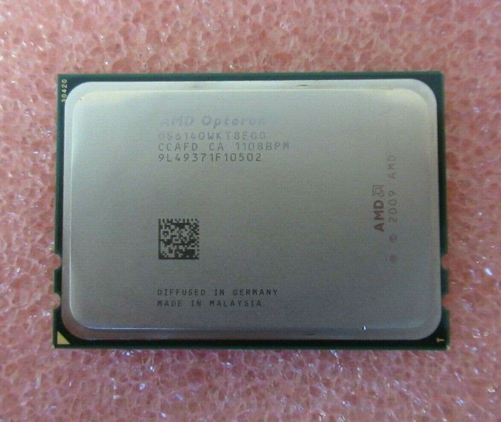 AMD Opteron 6140 8 Core 2 6GHz 12MB Socket G34 CPU Processor OS6140WKT8EGO