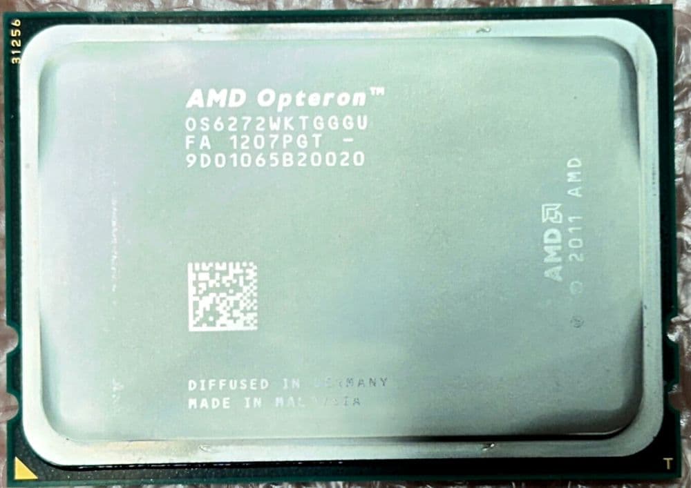 AMD Opteron 6272 16-Core 2 10GHz Server Processor CPU 16MB OS6272WKTGGGU