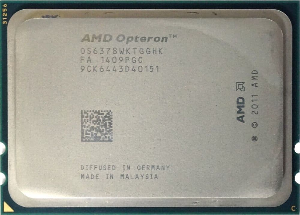 AMD Opteron 6378 16-Core 2 4GHz 16MB Socket G34 CPU Processor OS6378WKTGGHK
