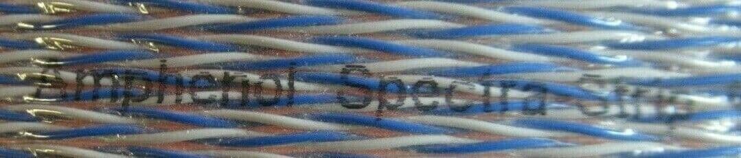 Amphenol Internal 68-Pin To 68-Pin Ultra320 LDV Flat Spectra Strip SCSI ...