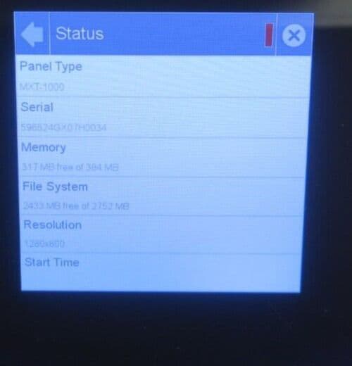 AMX MXT-1000-NC 10 1" Modero X Series Tabletop PoE Colour LCD IPS Touch ...