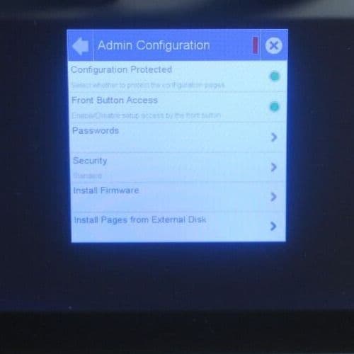 AMX MXT-1000-NC 10 1" Modero X Series Tabletop PoE Colour LCD IPS Touch ...