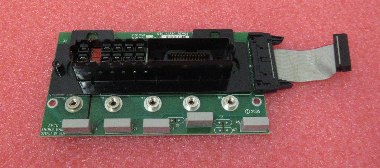 APC 640-4123C APCC Thors Hammer Board Output Back Plane Circuit Board