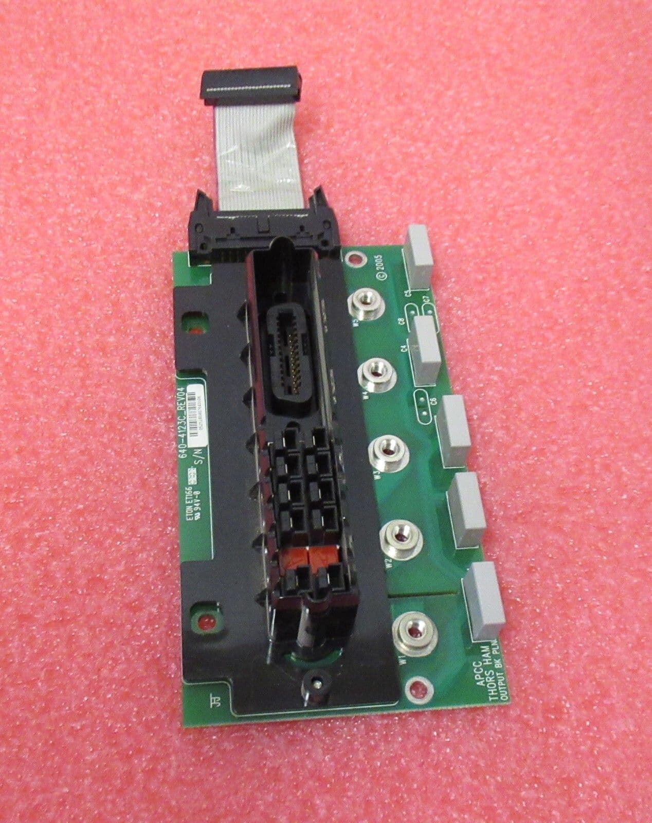 APC 640-4123C APCC Thors Hammer Board Output Back Plane Circuit Board