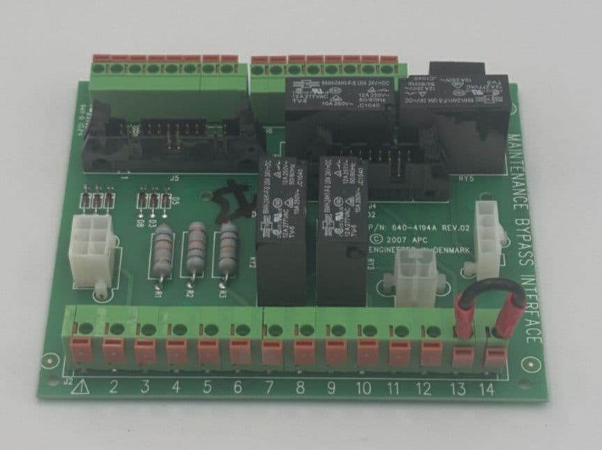 APC 640-4210A Rev 2 Maintenance Bypass Interface Board Genuine OEM for ...