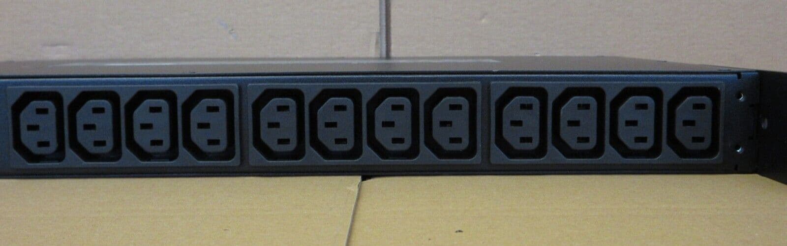 APC AP7721 Rack ATS Automatic Transfer Switch 10A/230V 2 x C14 IN 12 x ...