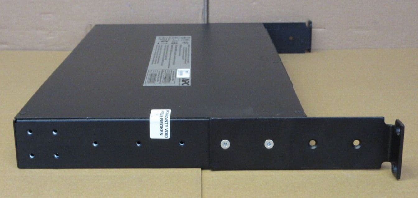 APC AP7721 Rack ATS Automatic Transfer Switch 10A/230V 2 x C14 IN 12 x ...